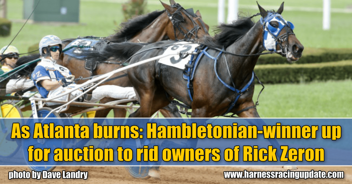 As Atlanta burns: Hambletonian winner up for auction to rid owners of ...
