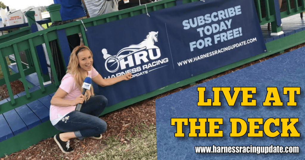 Myron Bell interviewed Live at The Deck - Harness Racing Update