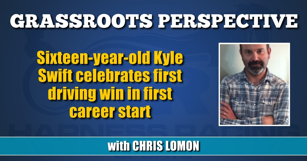 Sixteen-year-old Kyle Swift celebrates first driving win in first ...