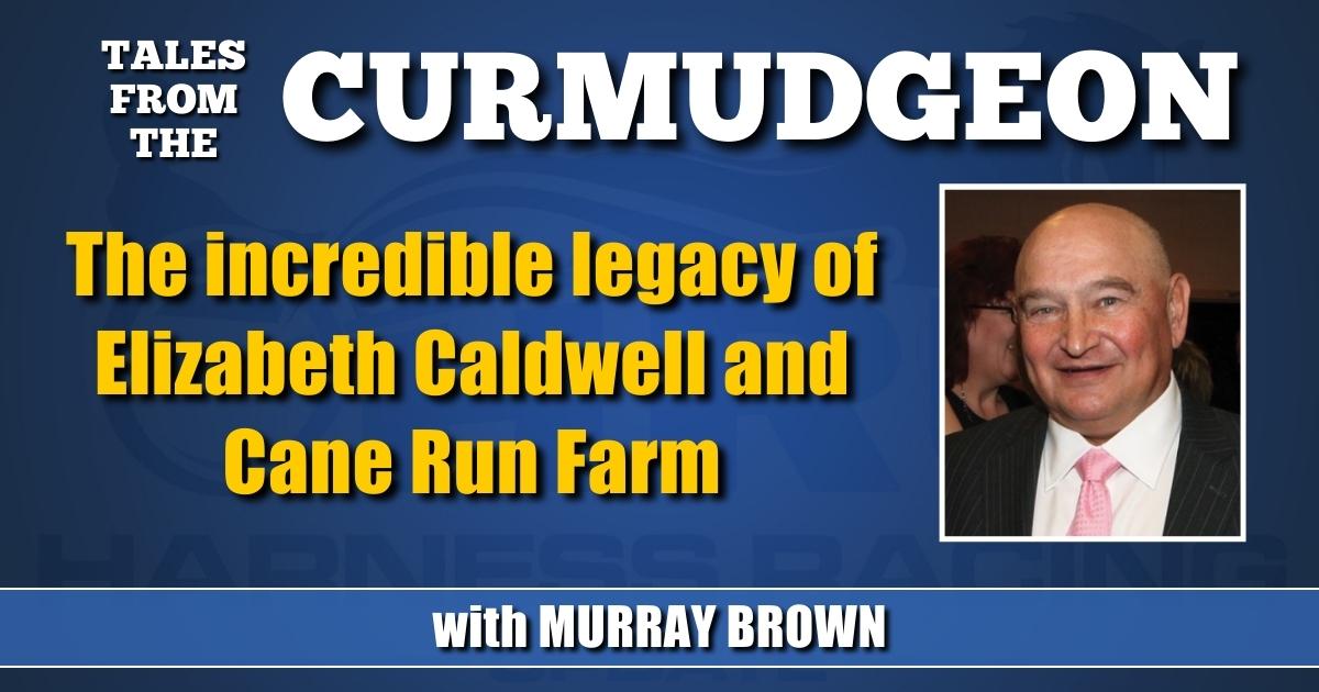 The incredible legacy of Elizabeth Caldwell and Cane Run Farm - Harness ...
