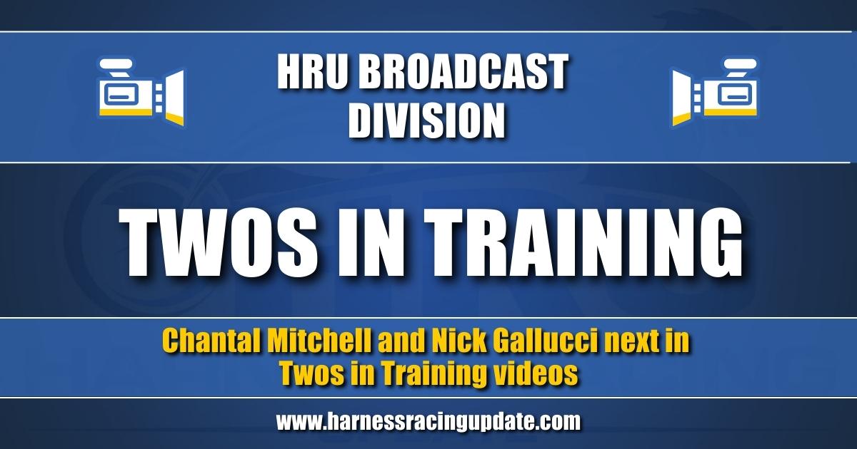 Chantal Mitchell and Nick Gallucci next in Twos in Training videos ...