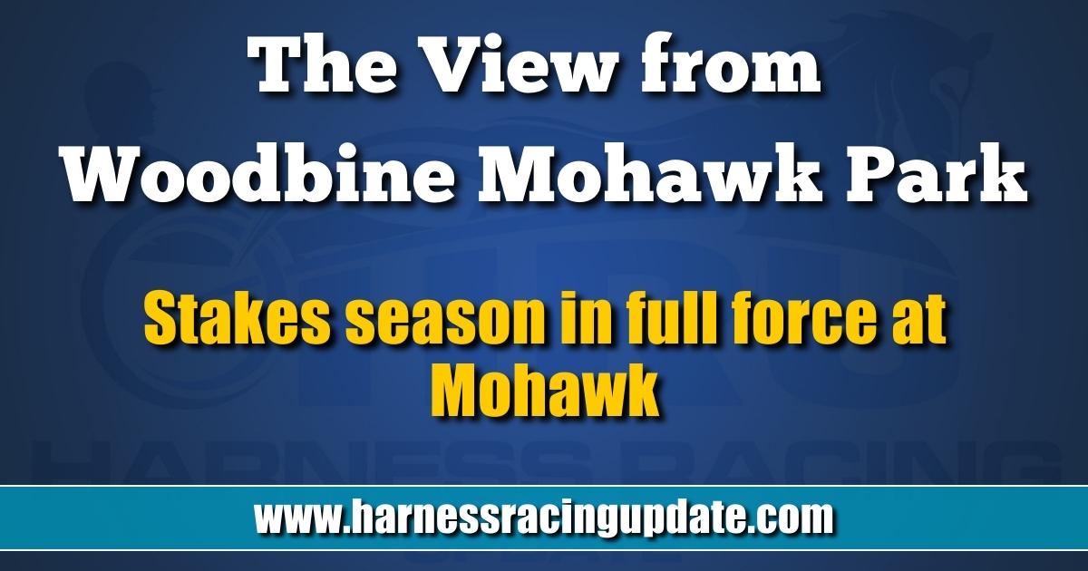 Stakes season in full force at Mohawk - Harness Racing Update