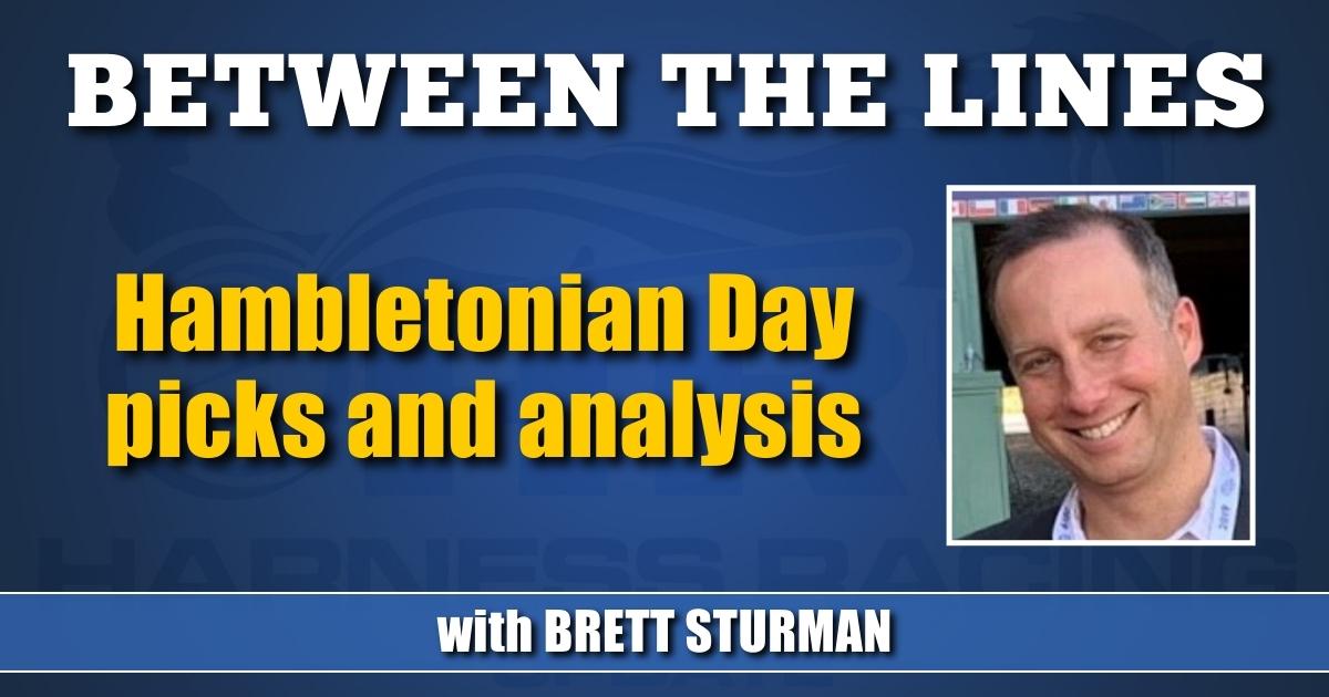 Hambletonian Day picks and analysis - Harness Racing Update