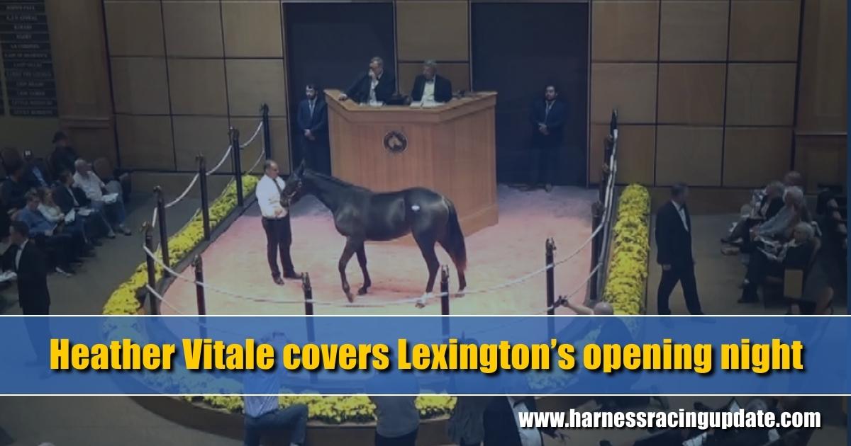 Heather Vitale covers Lexington’s opening night - Harness Racing Update