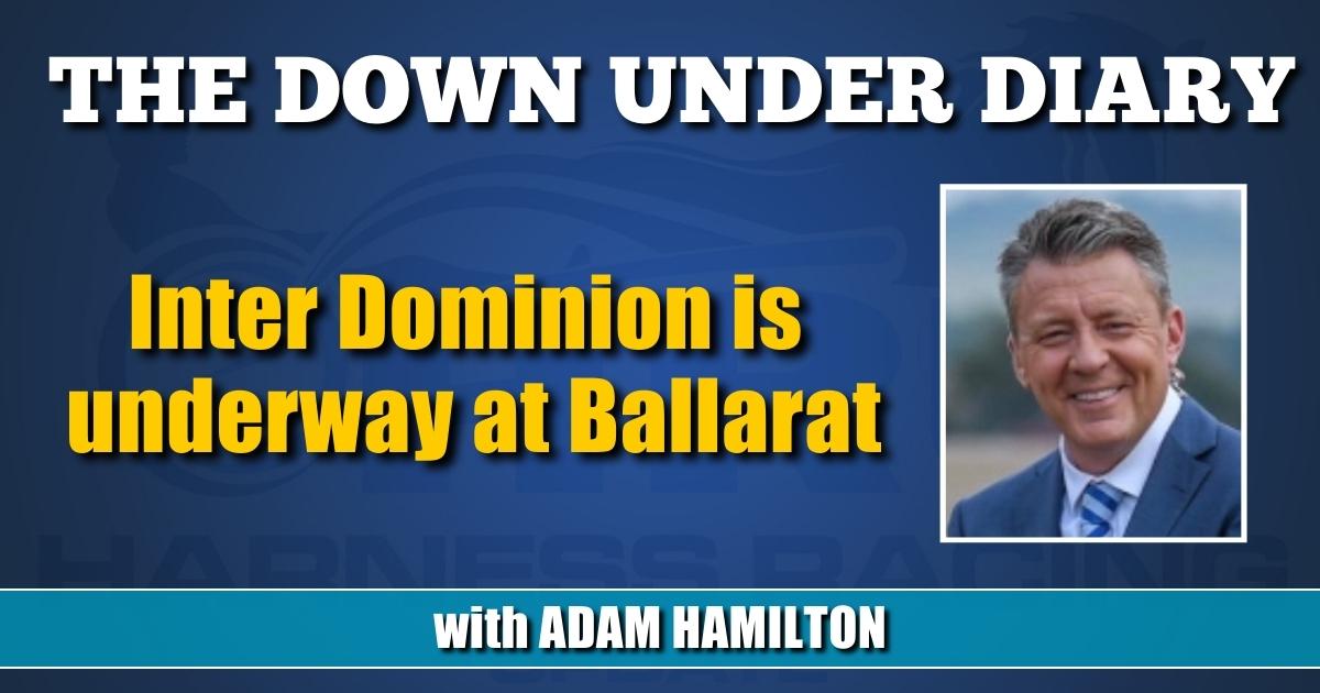 Inter Dominion is underway at Ballarat - Harness Racing Update