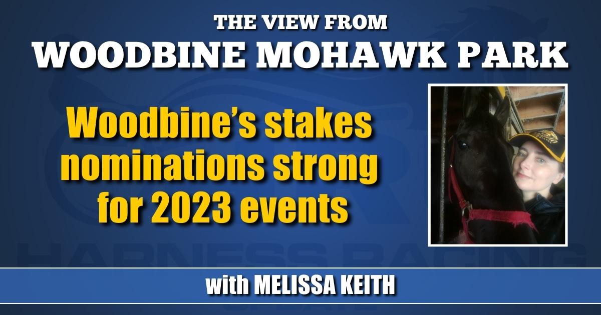 Woodbine’s stakes nominations strong for 2023 events - Harness Racing ...