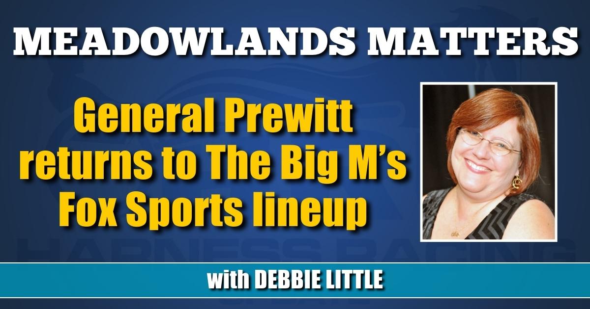 General Gabe Prewitt returns to The Big M’s Fox Sports lineup - Harness ...