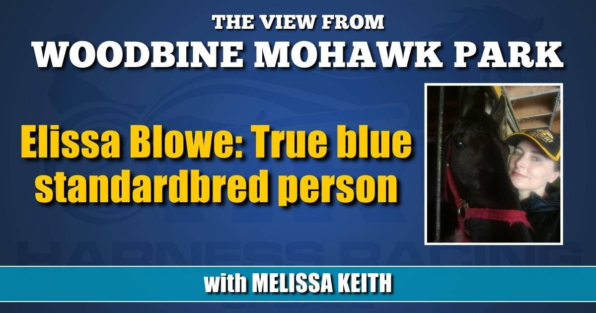 Elissa Blowe: True blue standardbred person - Harness Racing Update