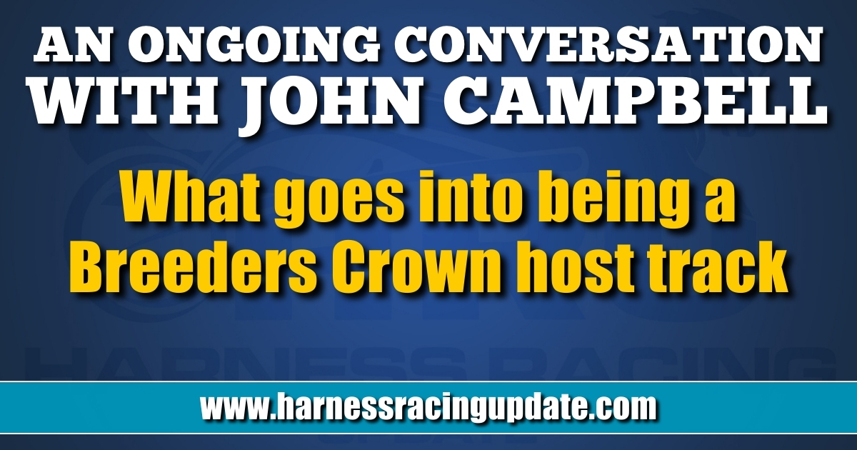 What goes into being a Breeders Crown host track - Harness Racing Update