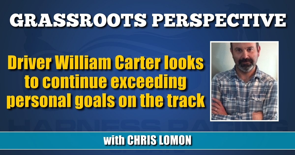 Driver William Carter looks to continue exceeding personal goals on the ...