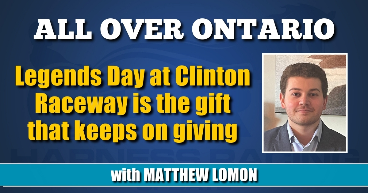 Legends Day at Clinton Raceway is the gift that keeps on giving ...