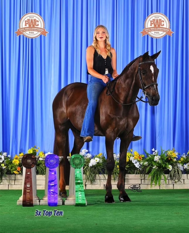 Emma Lewis is proud to show her love of standardbreds - Harness Racing ...