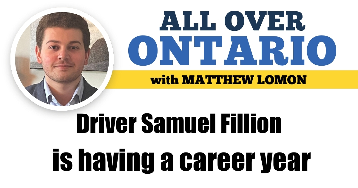 Driver Samuel Fillion is having a career year - Harness Racing Update