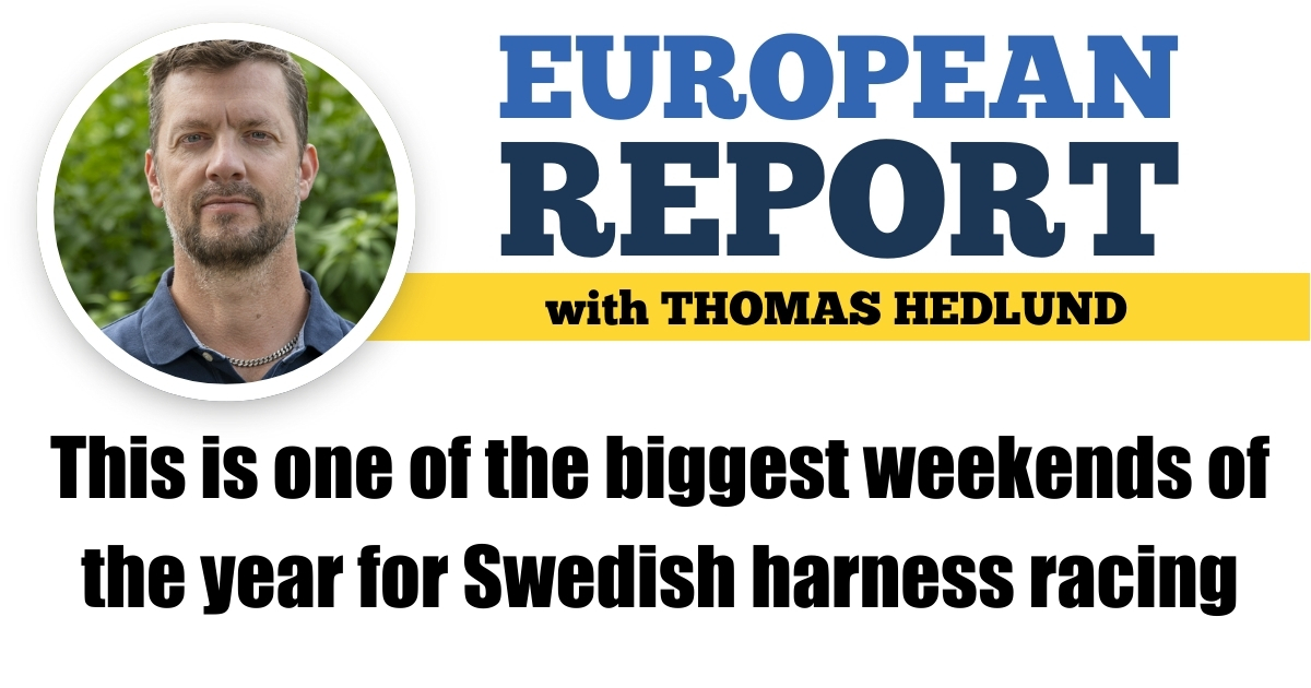 This is one of the biggest weekends of the year for Swedish harness ...