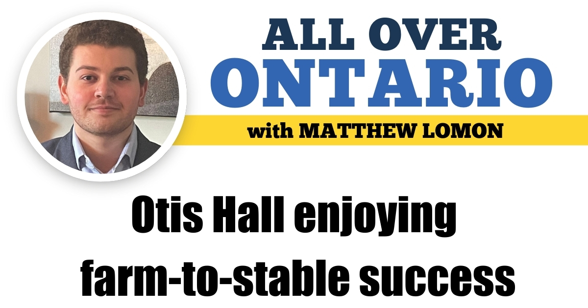 Otis Hall enjoying farm-to-stable success - Harness Racing Update