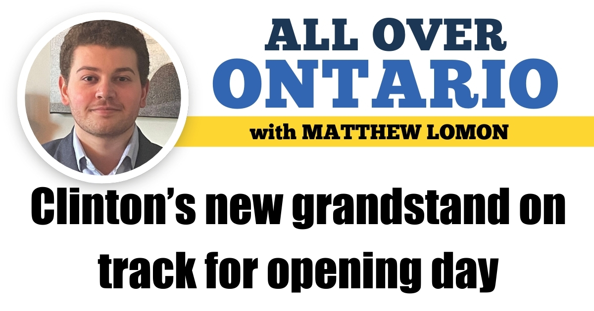 Clinton’s new grandstand on track for opening day - Harness Racing Update