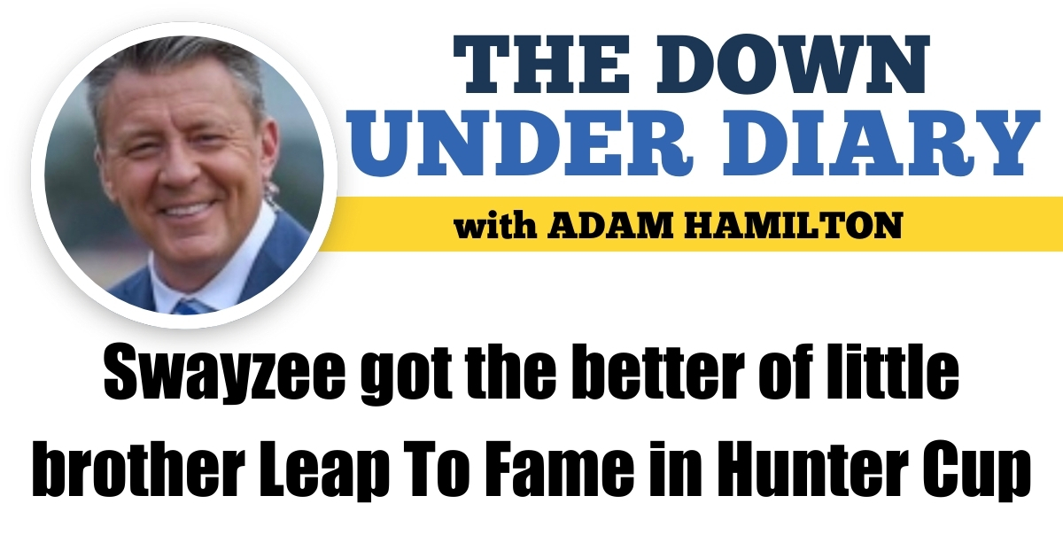 Swayzee got the better of little brother Leap To Fame in Hunter Cup ...