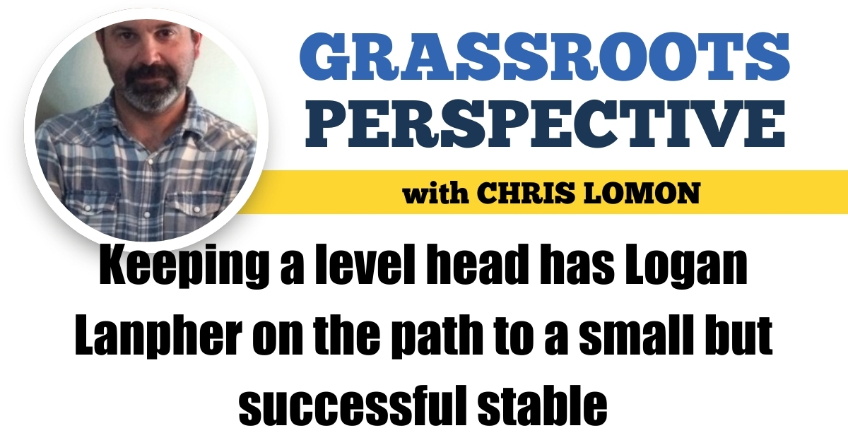 Keeping a level head has Logan Lanpher on the path to a small but ...