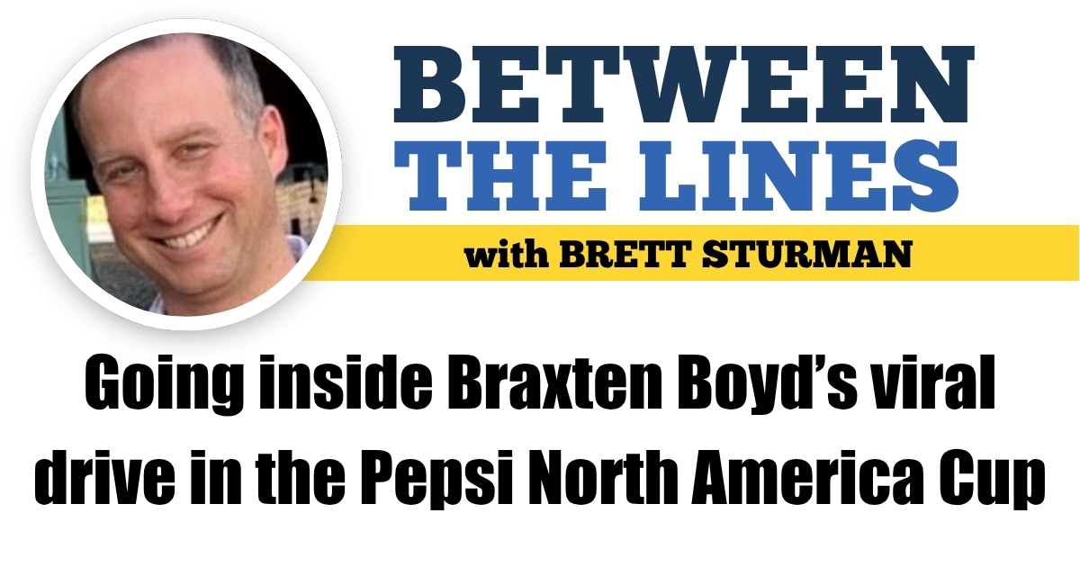 Going inside Braxten Boyd’s viral drive in the Pepsi North America Cup ...
