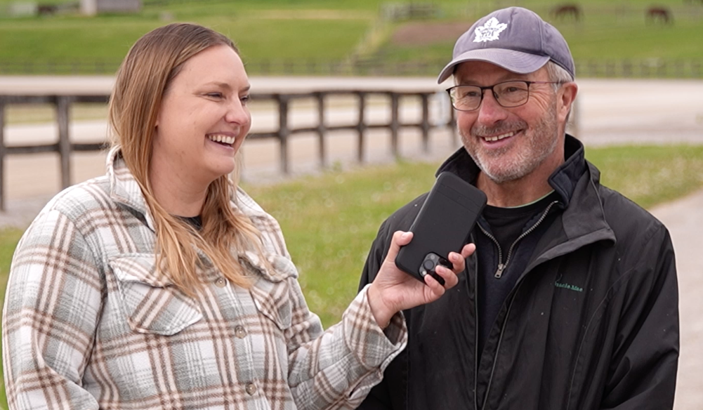 Ontario trainer John Pentland interviewed on Twos in Training - Harness ...