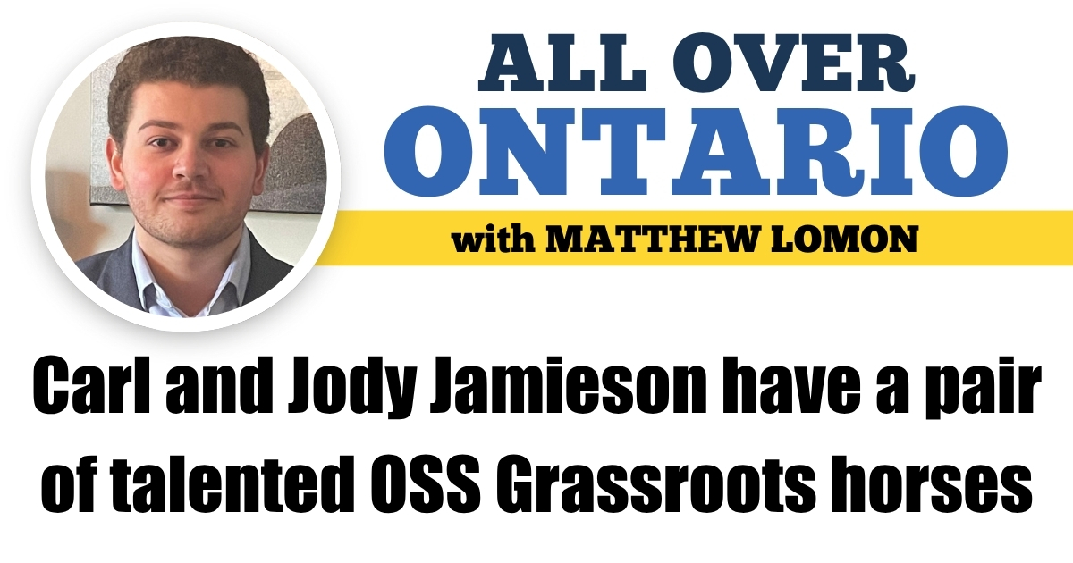 Carl and Jody Jamieson have a pair of talented OSS Grassroots horses ...
