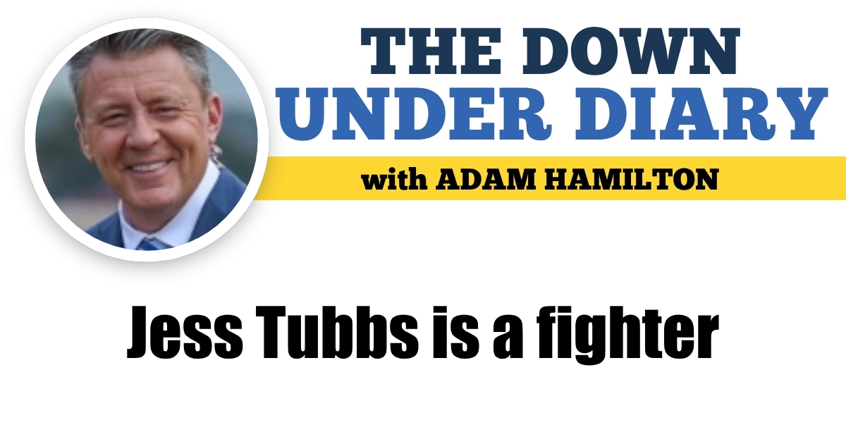 Jess Tubbs is a fighter - Harness Racing Update